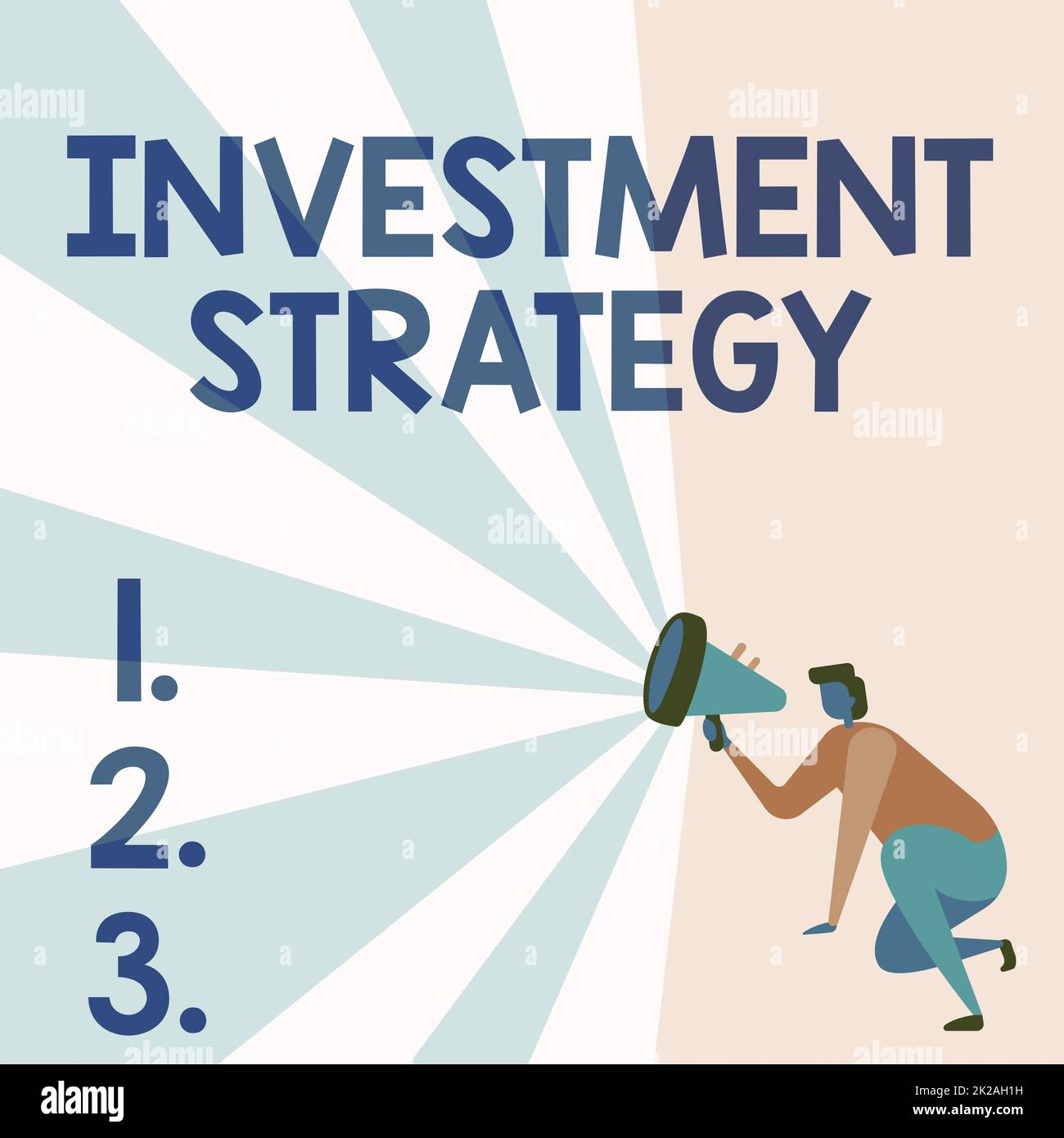 Text showing inspiration Investment Strategy, Business idea what guides ...