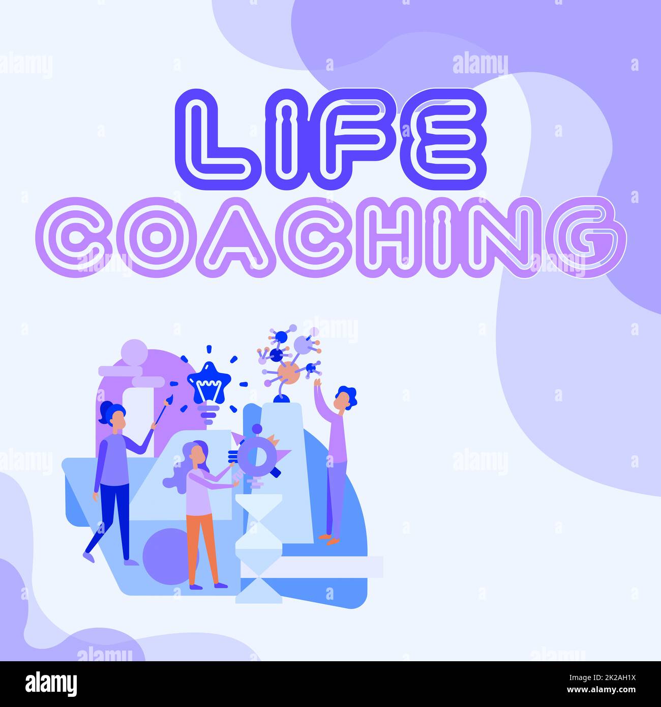 Text showing inspiration Life Coaching, Word for Encouragement and ...