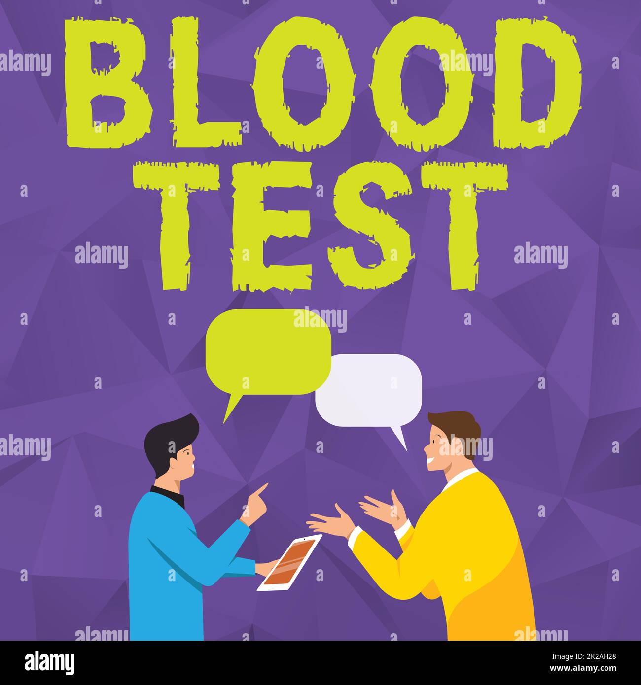 Writing displaying text Blood Test, Word for Extracted blood sample ...