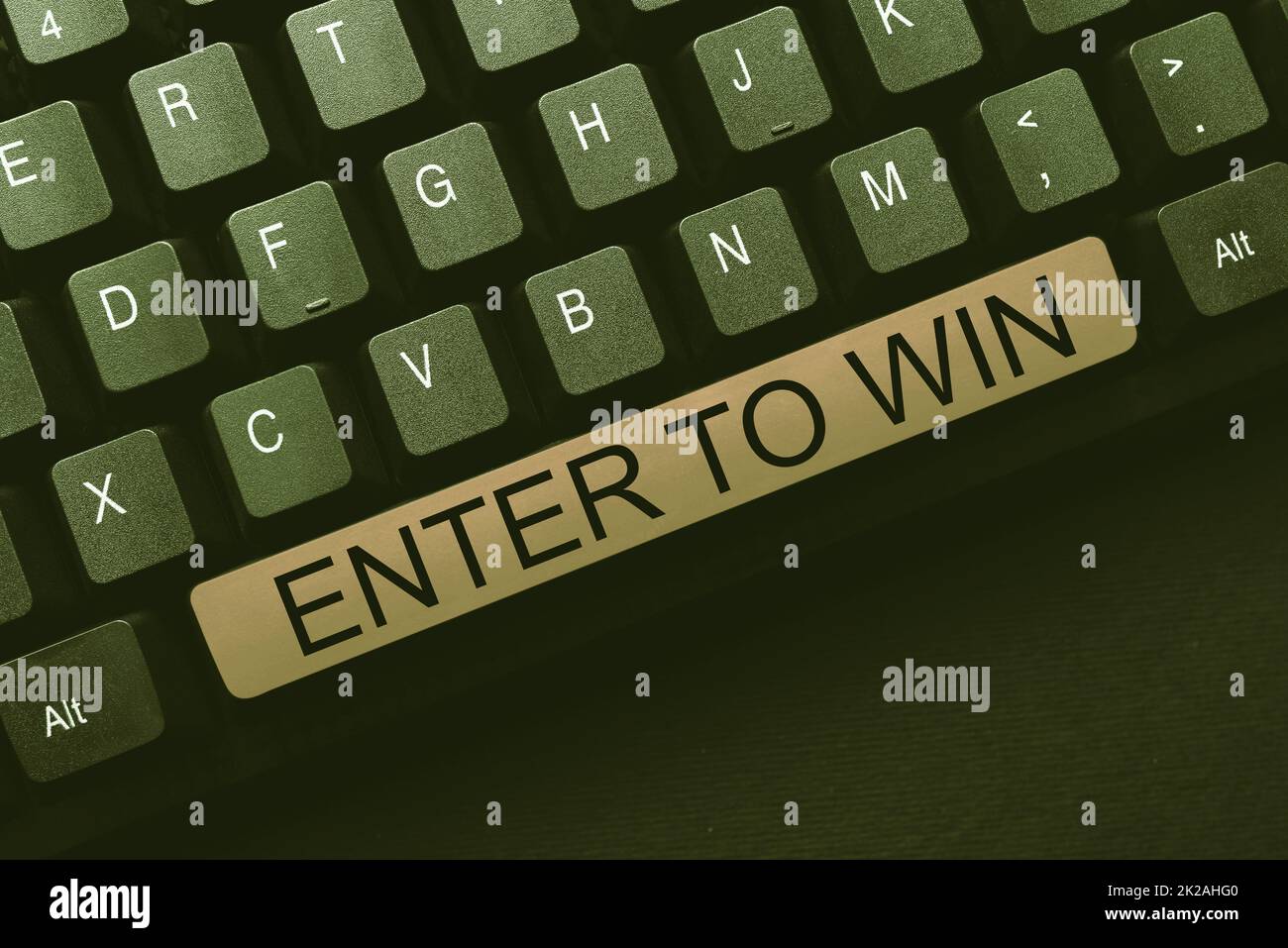 Text showing inspiration Enter To Win. Business idea exchanging ...