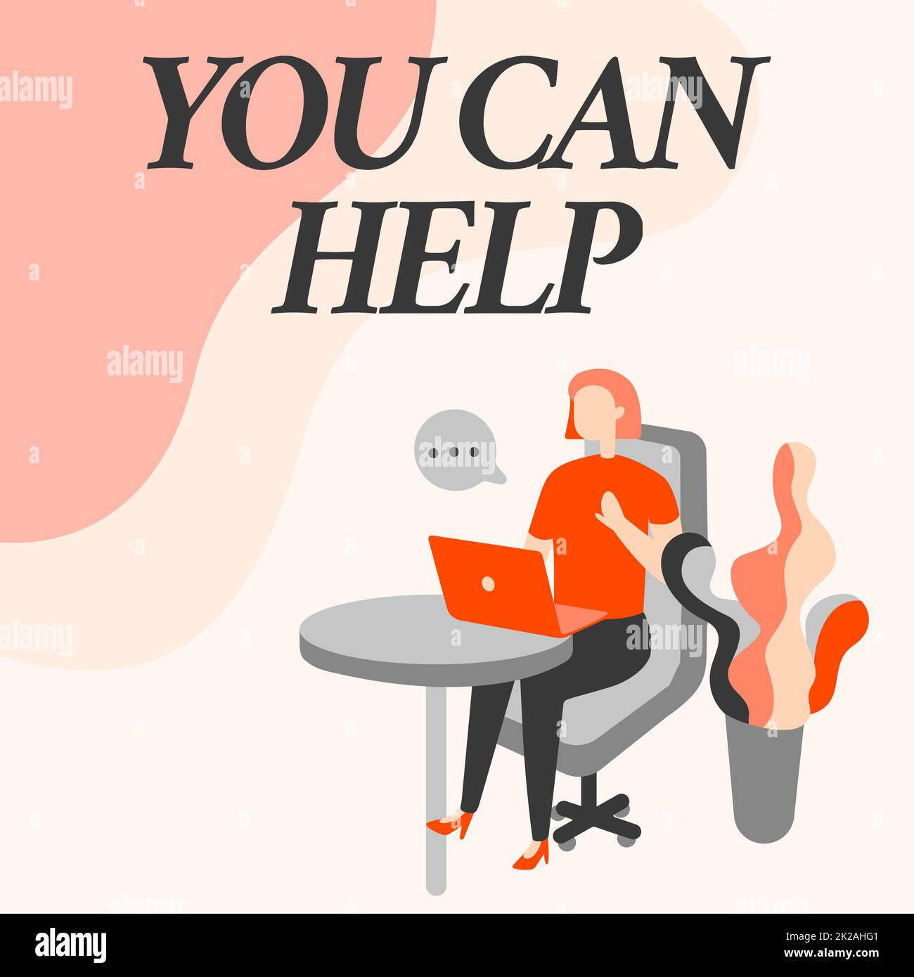 Hand writing sign You Can Help, Word for do something official or ...