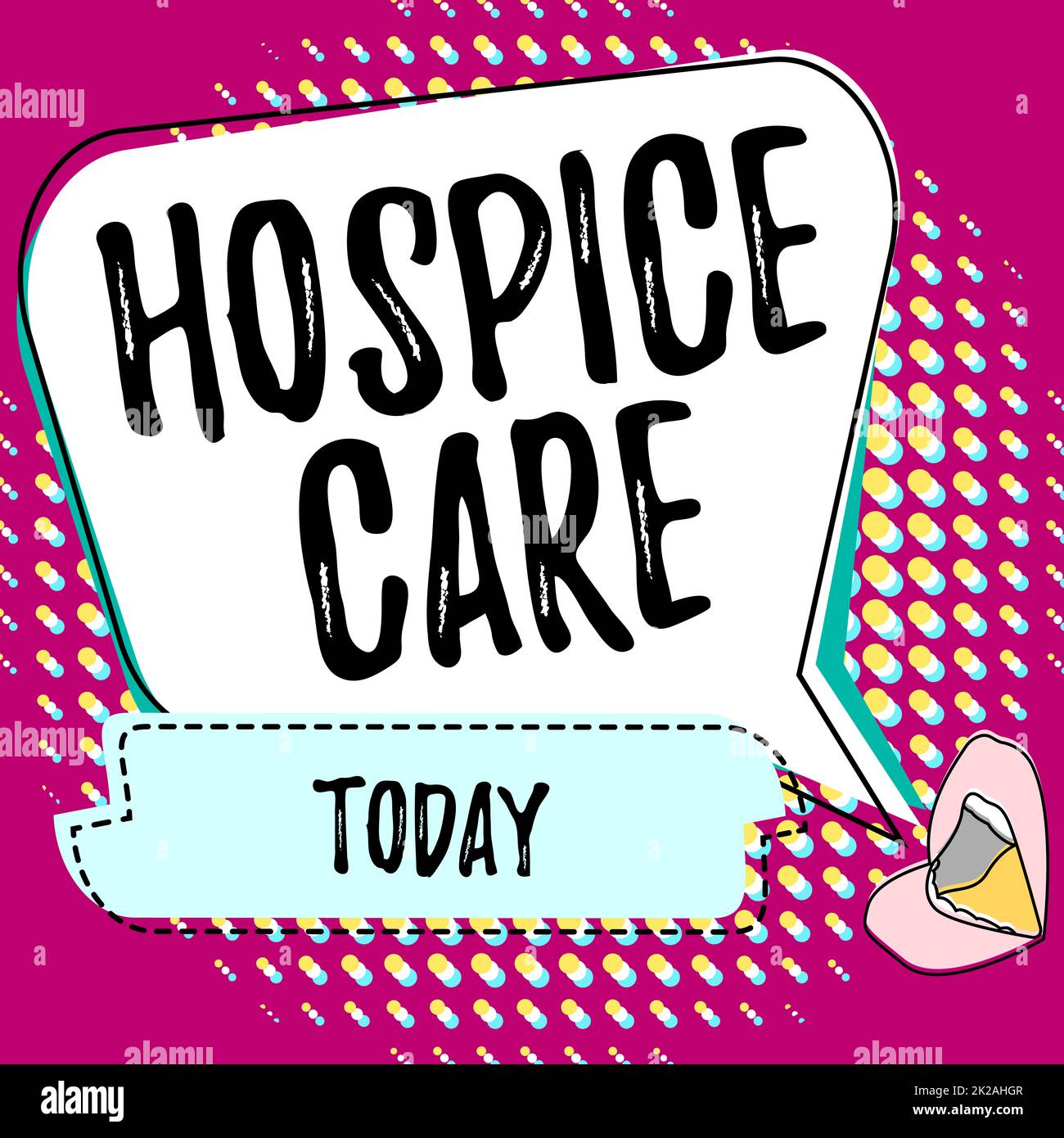 Inspiration showing sign Hospice Care, Business approach focuses on the ...