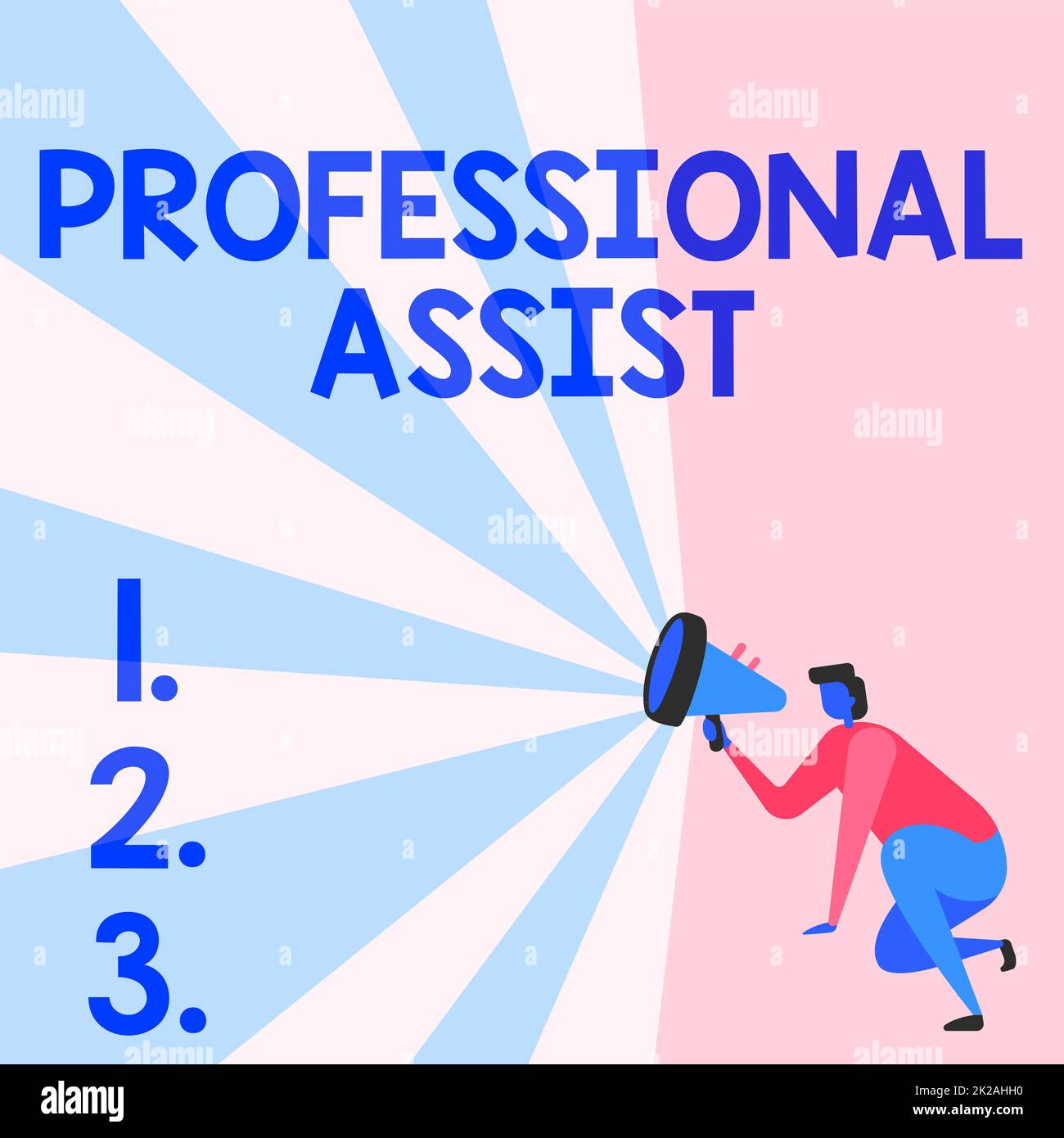 Inspiration showing sign Professional Assist, Business idea offer ...