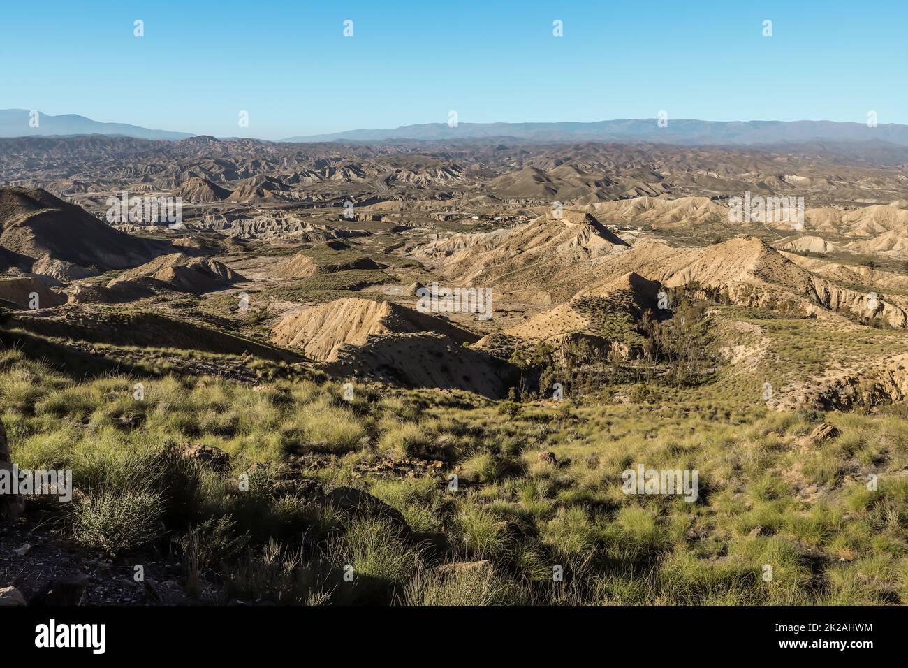 Nature Travel Badlands in Europe Spain Stock Photo - Alamy