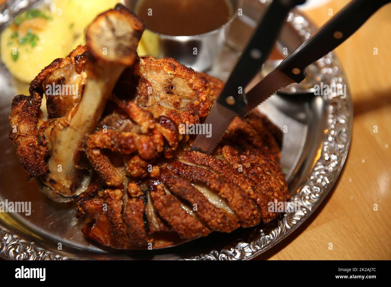 Shank of Pork Stock Photo - Alamy