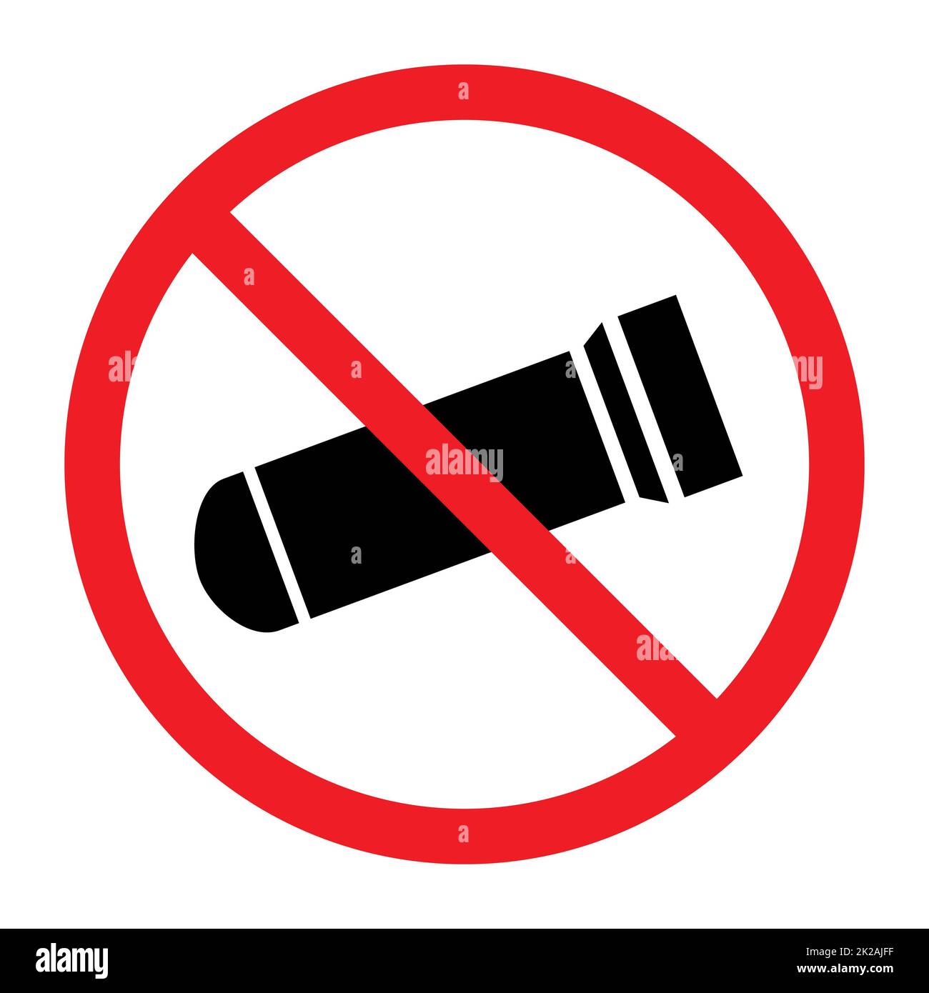 Red sign NO TO NUCLEAR ATTACK on a white background - Vector Stock ...