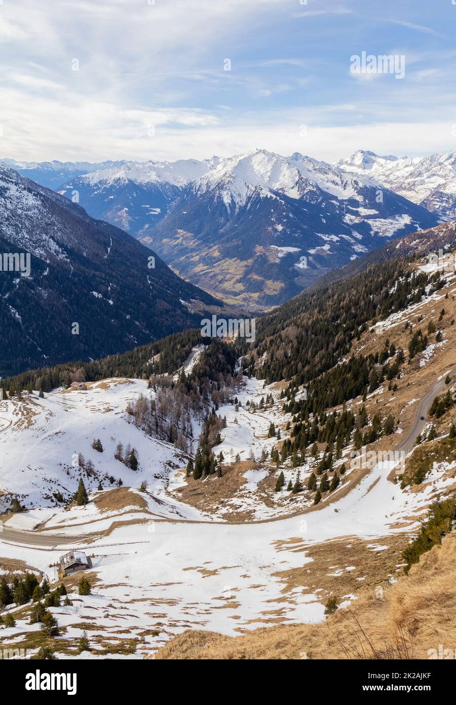 Alpine scenery in South Tyrol Stock Photo - Alamy