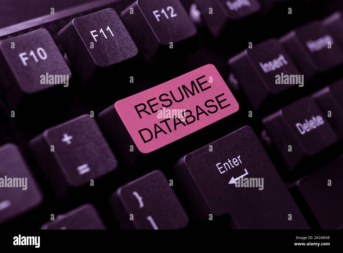 Handwriting text Resume Database. Internet Concept database of ...