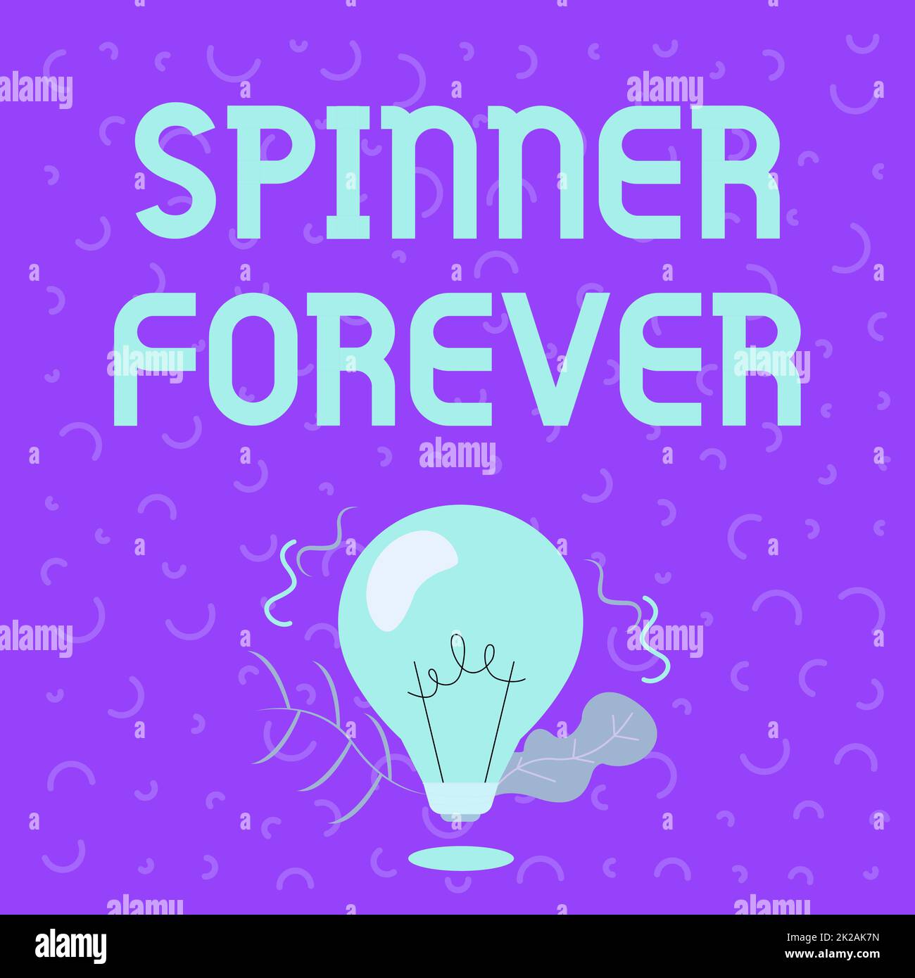 Conceptual display Spinner Forever, Word for stress reliever for ...