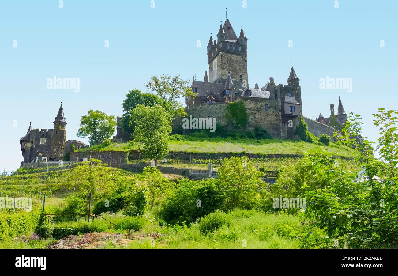 Cochem Imperial Castle Stock Photo - Alamy