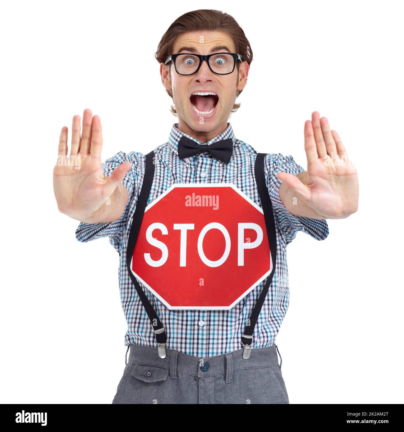 Man wearing glasses holding two hi-res stock photography and images - Alamy