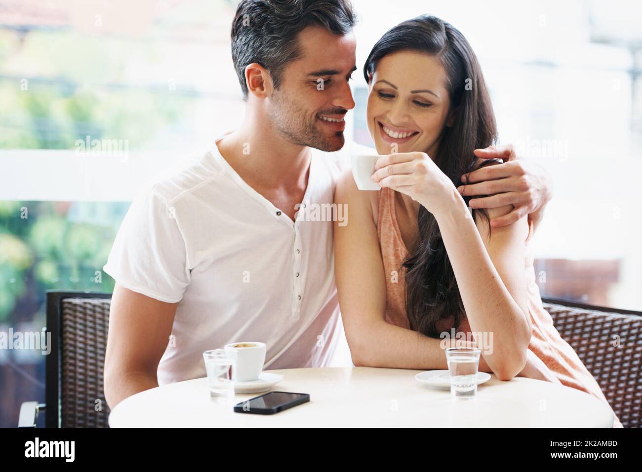 Grabbing coffee in hi-res stock photography and images - Alamy
