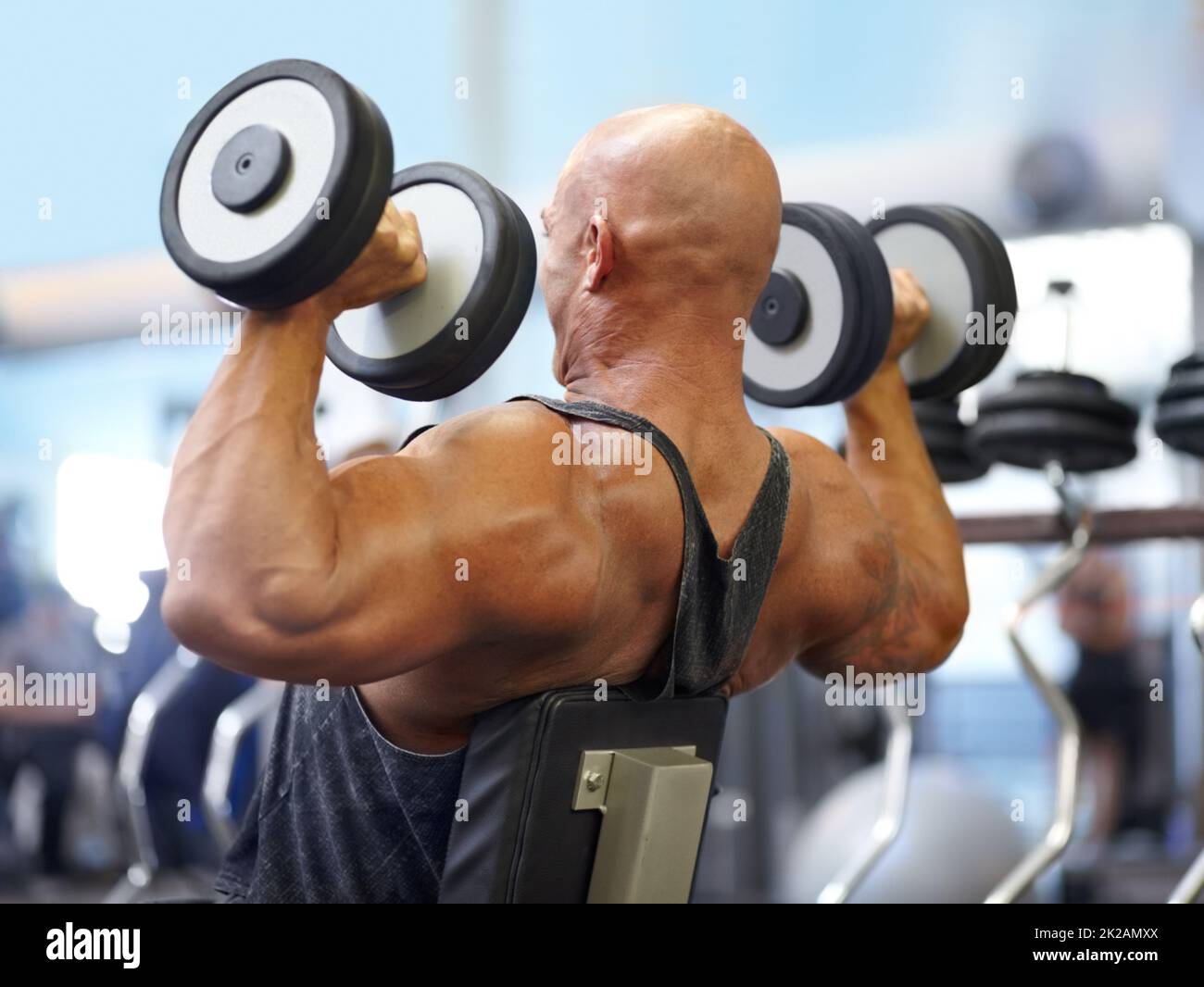 Arms bodybuilder bodybuilding caucasian hi-res stock photography and ...