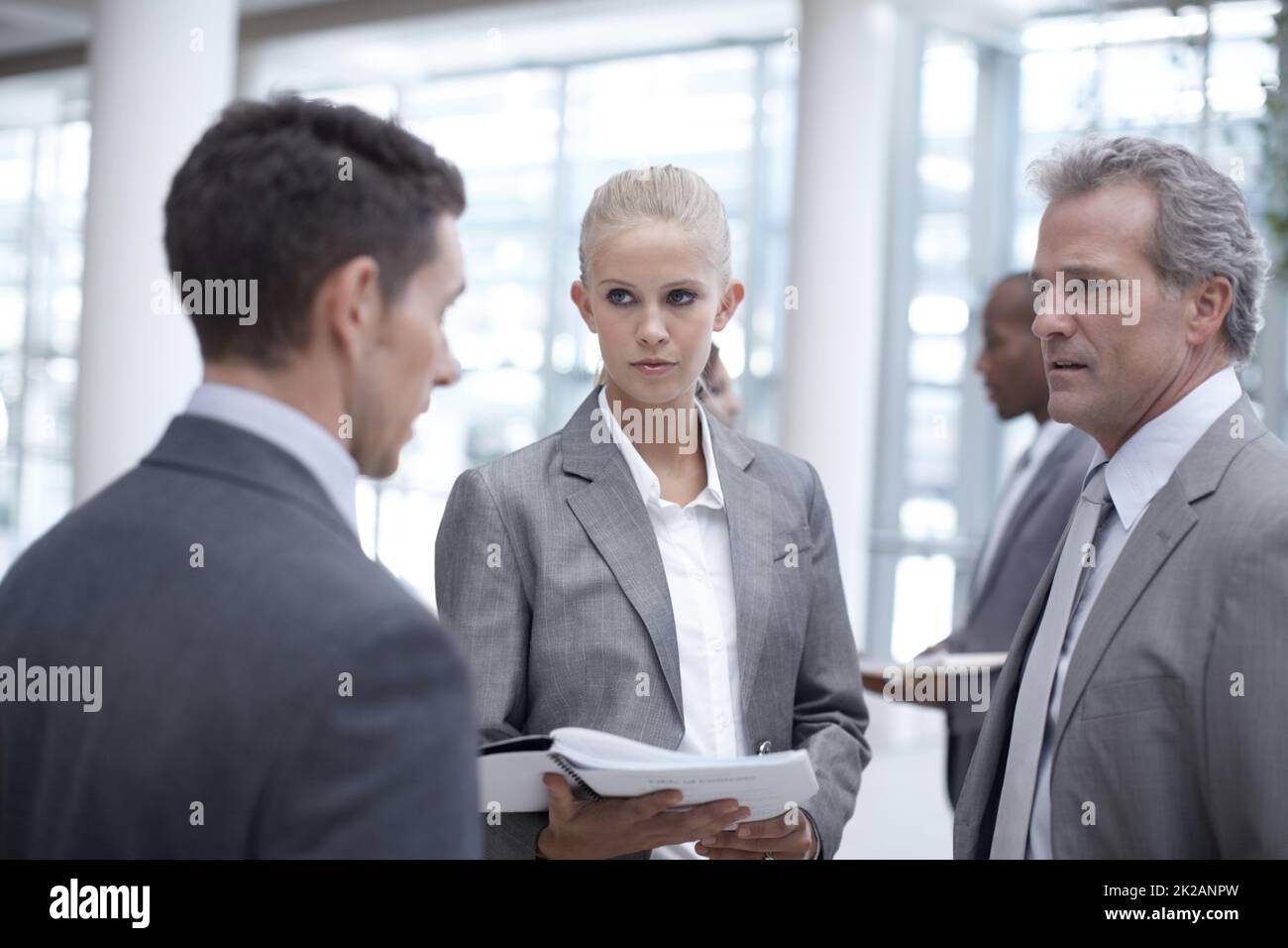 Businessman looking up at numbers hi-res stock photography and images ...