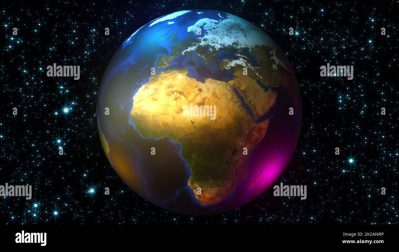 Abstract planet earth Stock Photo - Alamy