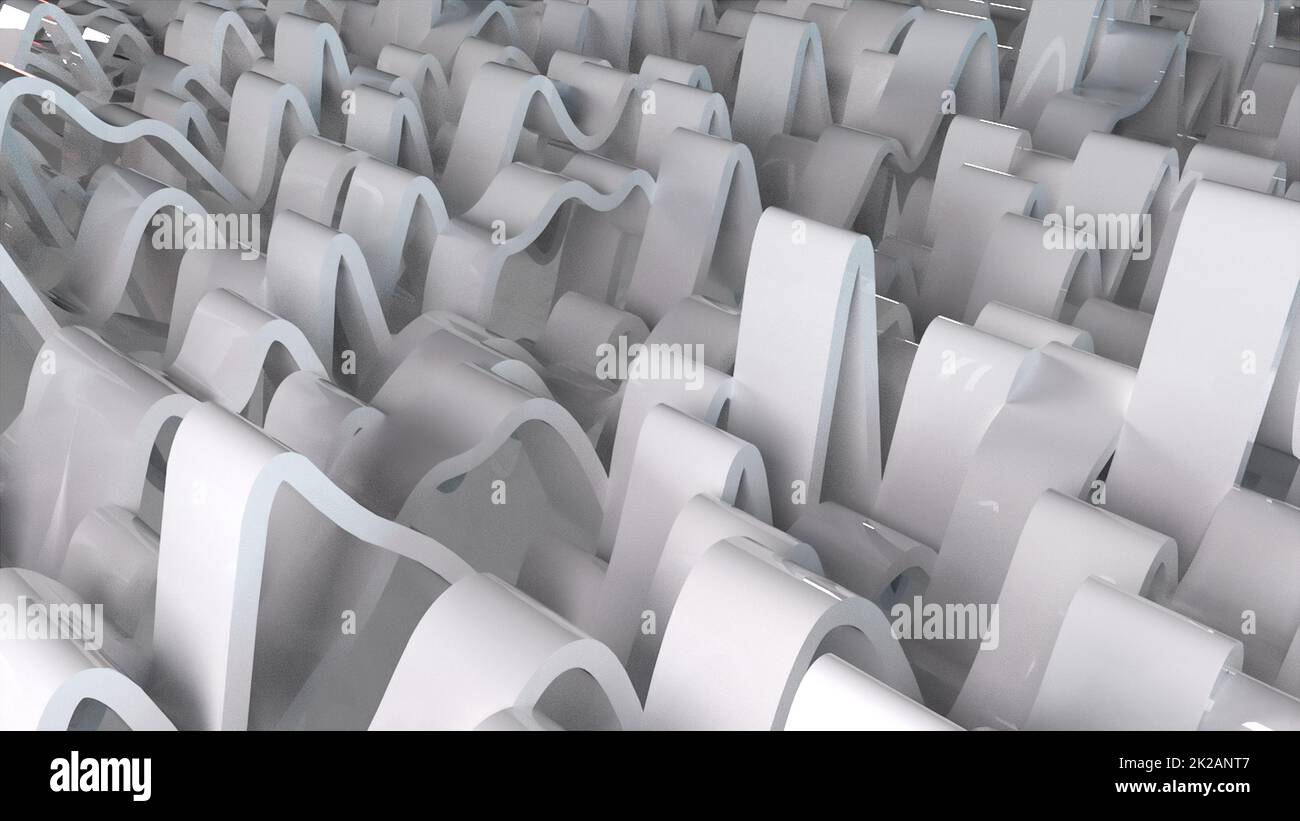 White wavy lines Stock Photo - Alamy