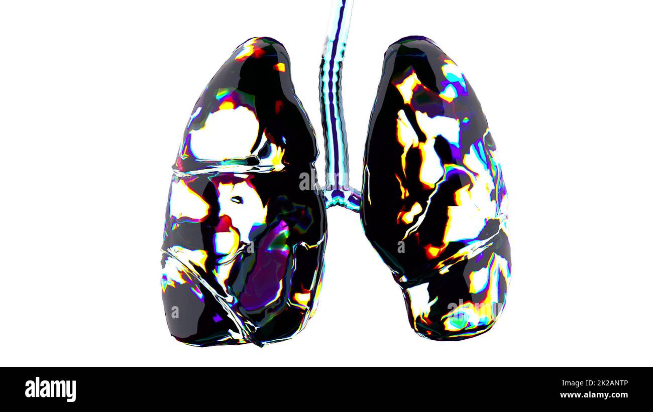 Human body concept lungs Cut Out Stock Images & Pictures - Alamy