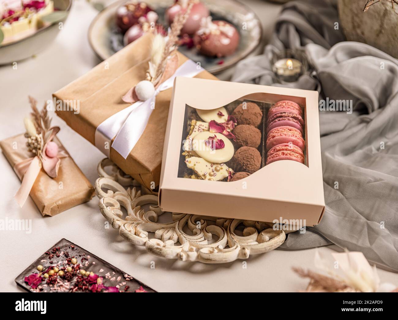 Festive dessert bakery food hi-res stock photography and images - Alamy