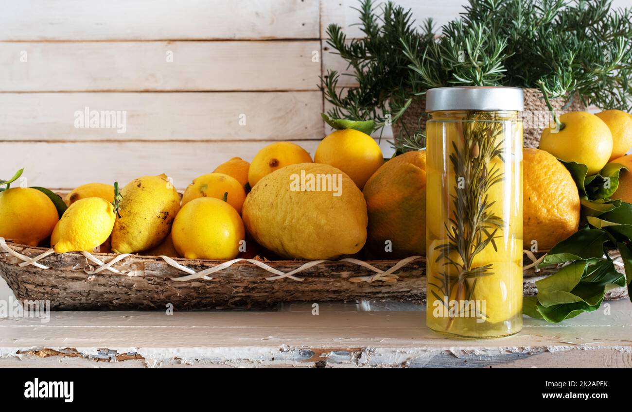 Various fresh citrus fruits Stock Photo - Alamy