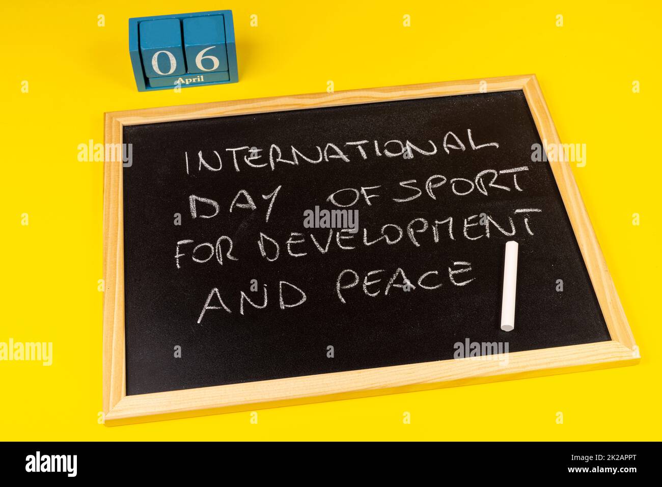 International Day of Sport for Development and Peace Stock Photo - Alamy