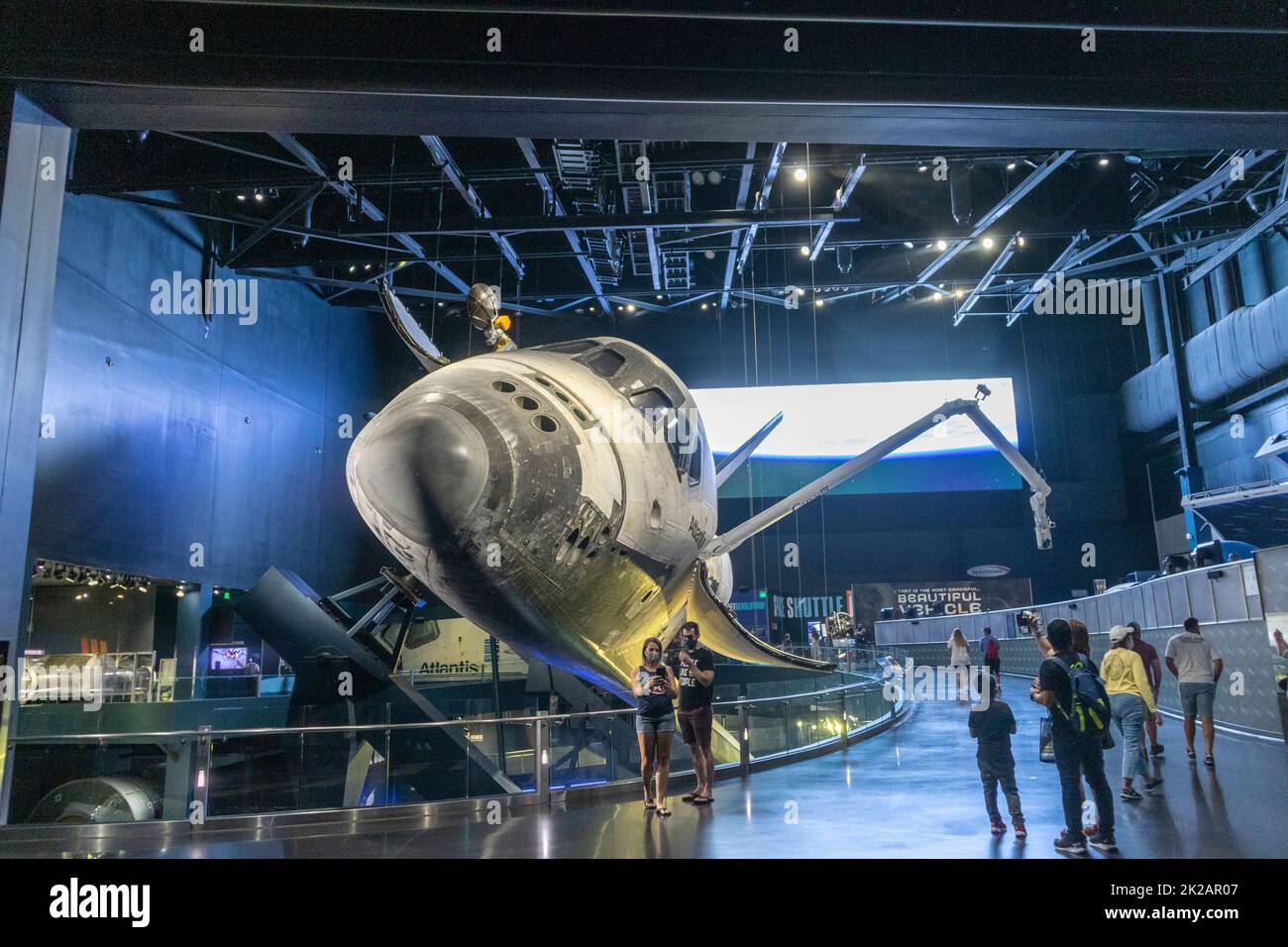 Kennedy Space Center Visitor Complex in Florida Stock Photo - Alamy