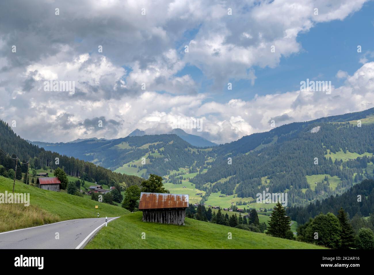 Landscapes in the countryside, Alps, Switzerland Stock Photo - Alamy