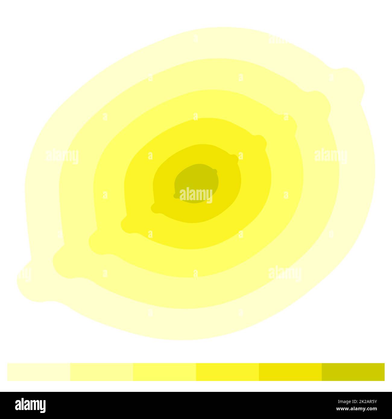 Shades of orange red Cut Out Stock Images & Pictures - Alamy