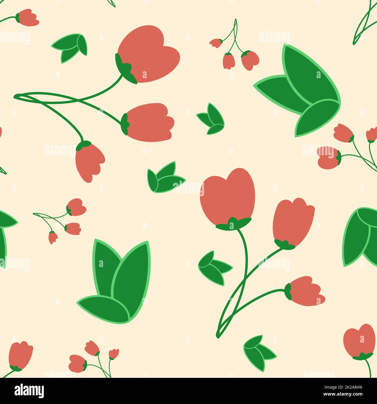 Cute floral pattern in the small flower. Seamless texture. Elegant ...