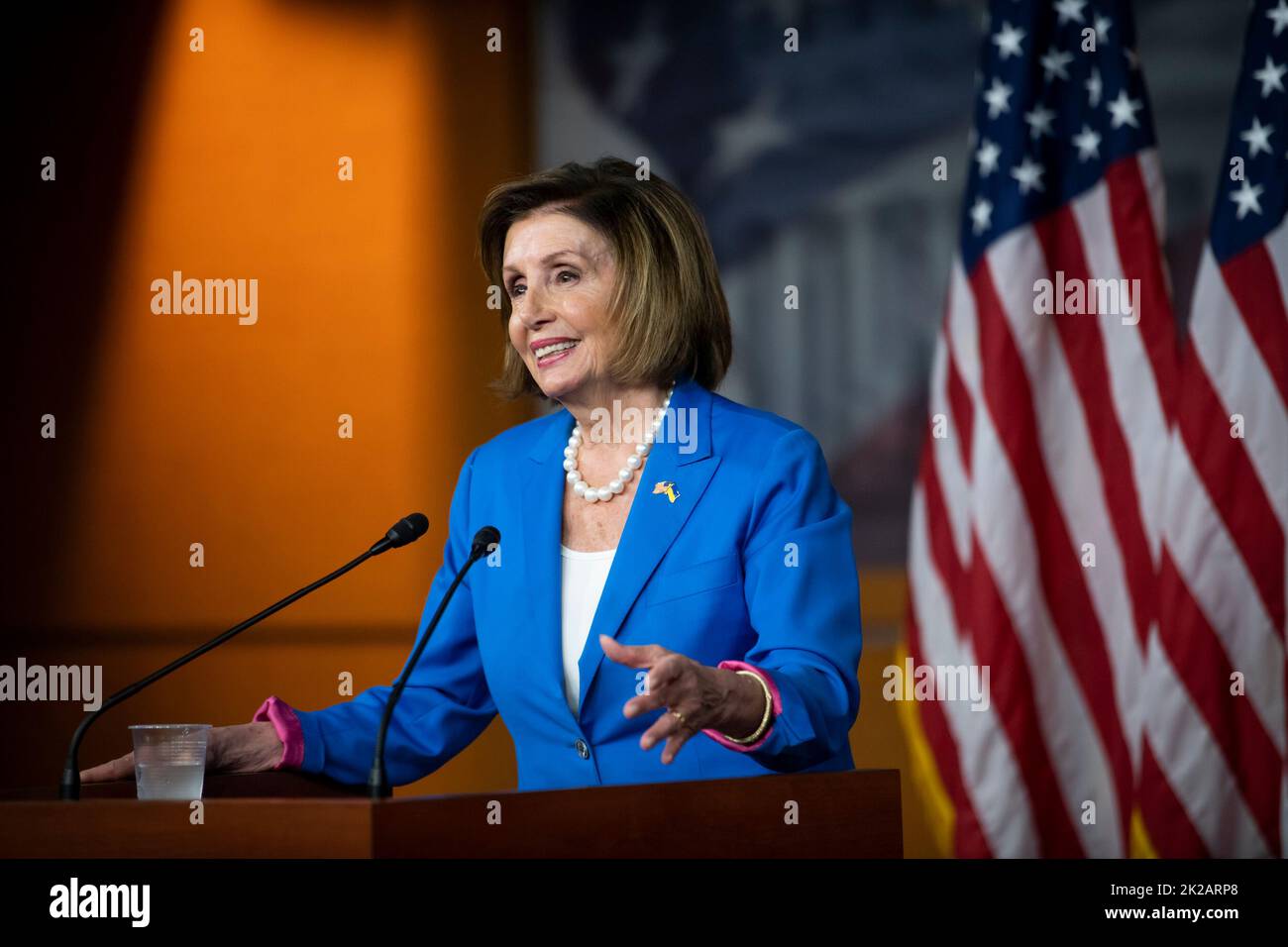 Speaker of the United States House of Representatives Nancy Pelosi ...