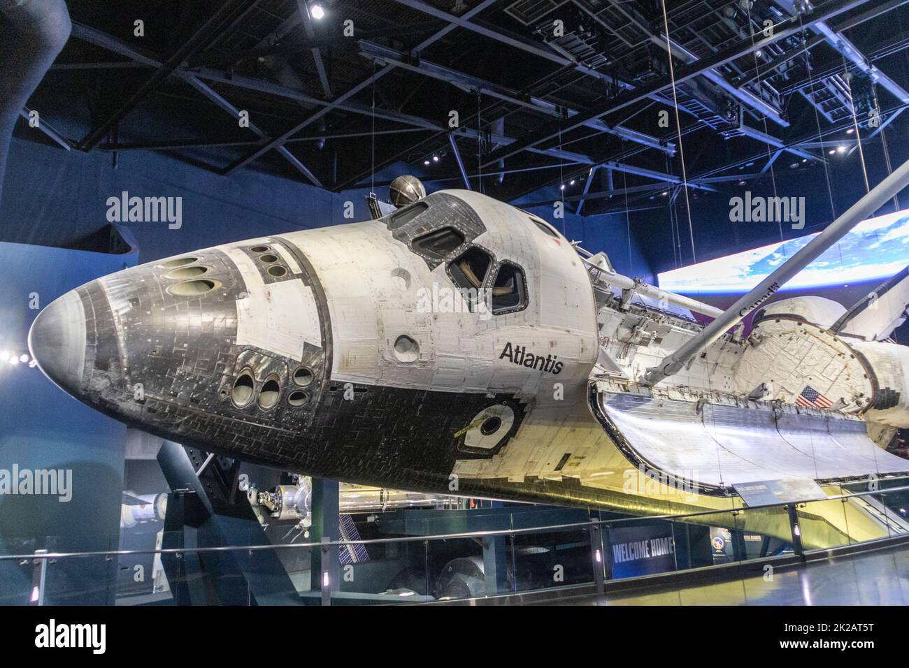 Kennedy Space Center Visitor Complex in Florida Stock Photo - Alamy