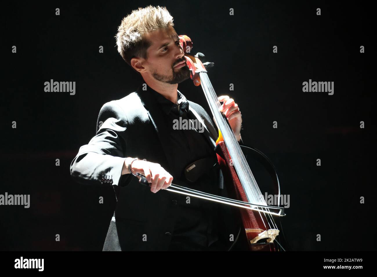 The two cellists Luka Sulic and Stjepan Hauser know by theirs stage ...