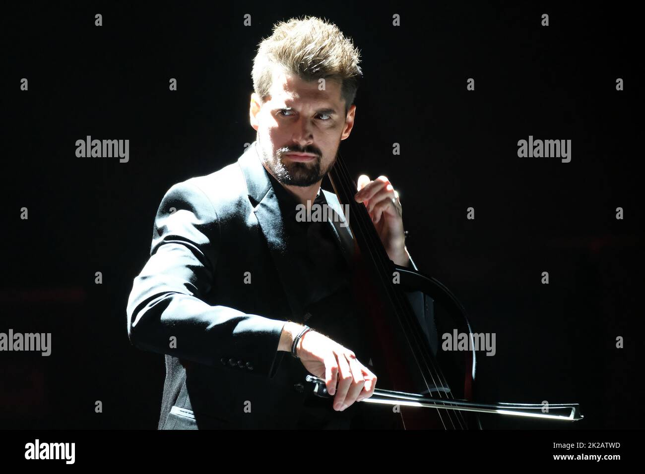 The two cellists Luka Sulic and Stjepan Hauser know by theirs stage ...