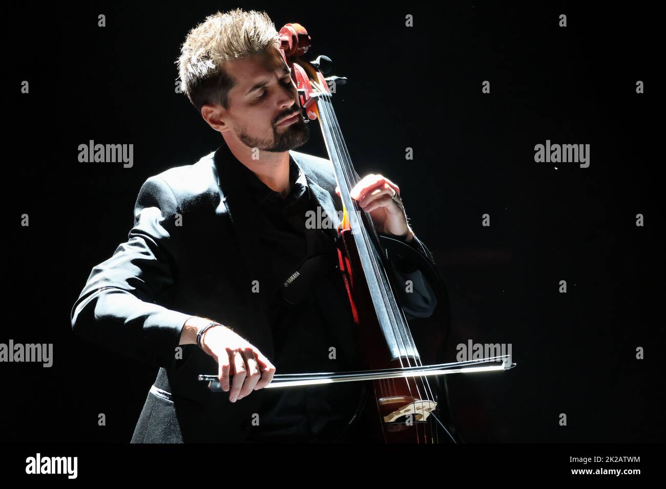 The two cellists Luka Sulic and Stjepan Hauser know by theirs stage ...