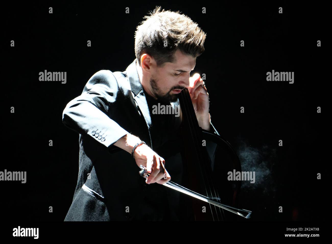 The two cellists Luka Sulic and Stjepan Hauser know by theirs stage ...