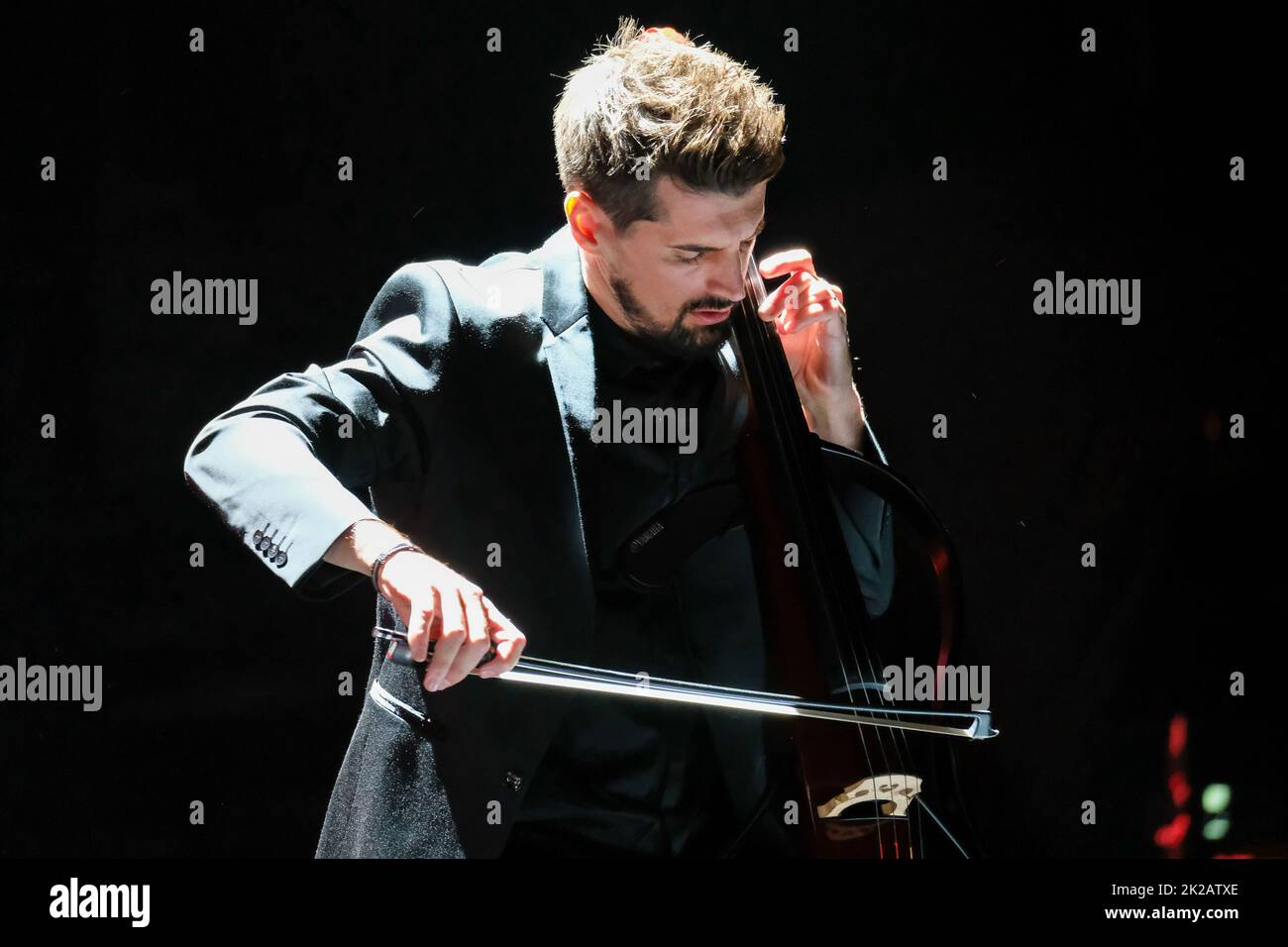 The two cellists Luka Sulic and Stjepan Hauser know by theirs stage ...