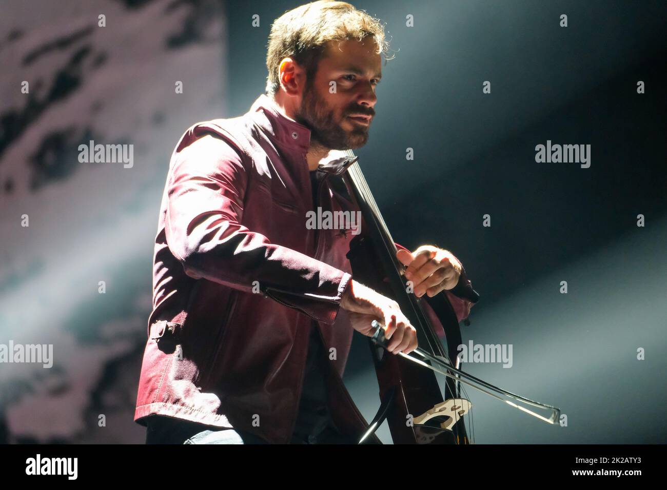 The two cellists Luka Sulic and Stjepan Hauser know by theirs stage ...