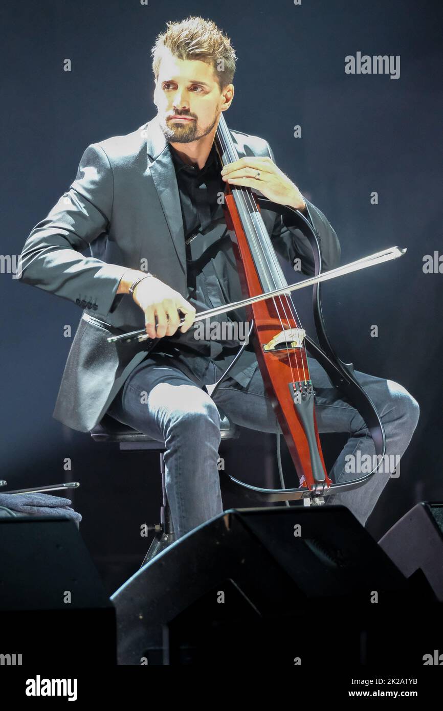 The two cellists Luka Sulic and Stjepan Hauser know by theirs stage ...