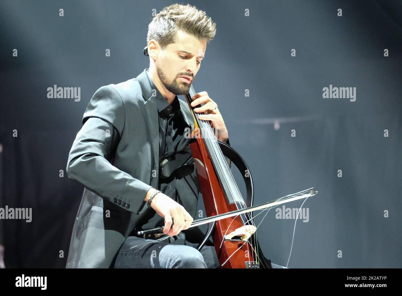 The two cellists Luka Sulic and Stjepan Hauser know by theirs stage ...