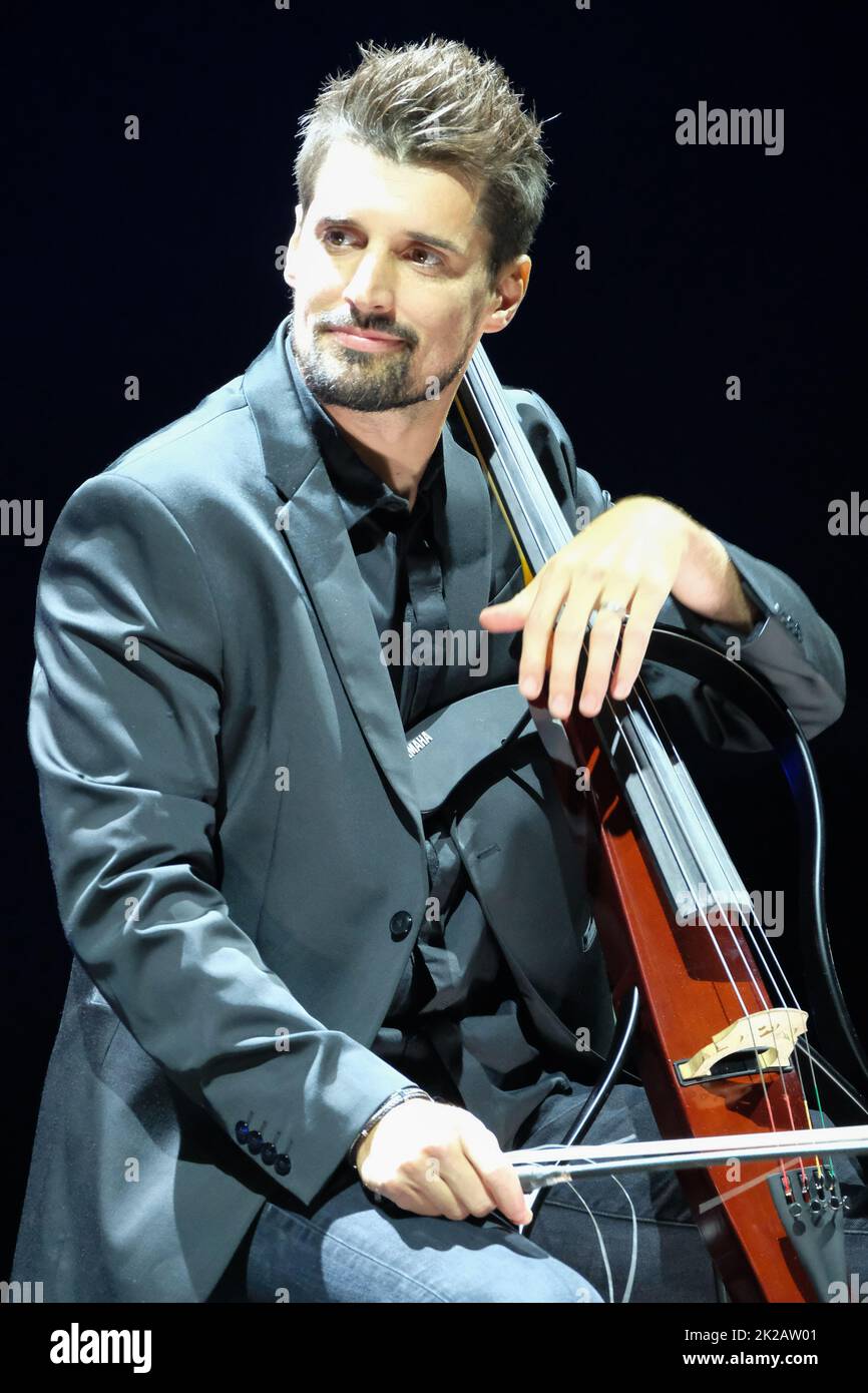 The two cellists Luka Sulic and Stjepan Hauser know by theirs stage ...