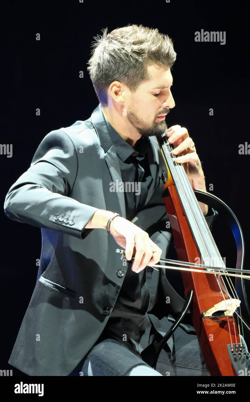The two cellists Luka Sulic and Stjepan Hauser know by theirs stage ...