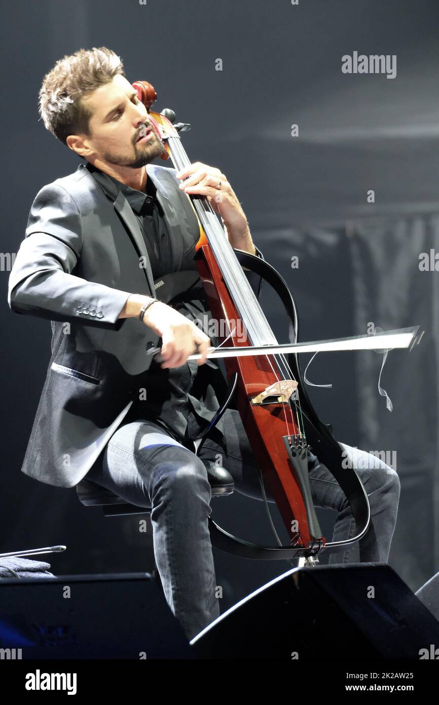 The two cellists Luka Sulic and Stjepan Hauser know by theirs stage ...