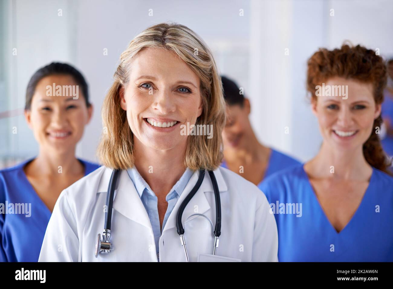 You can trust them with your healthcare needs. Portrait of a mature ...