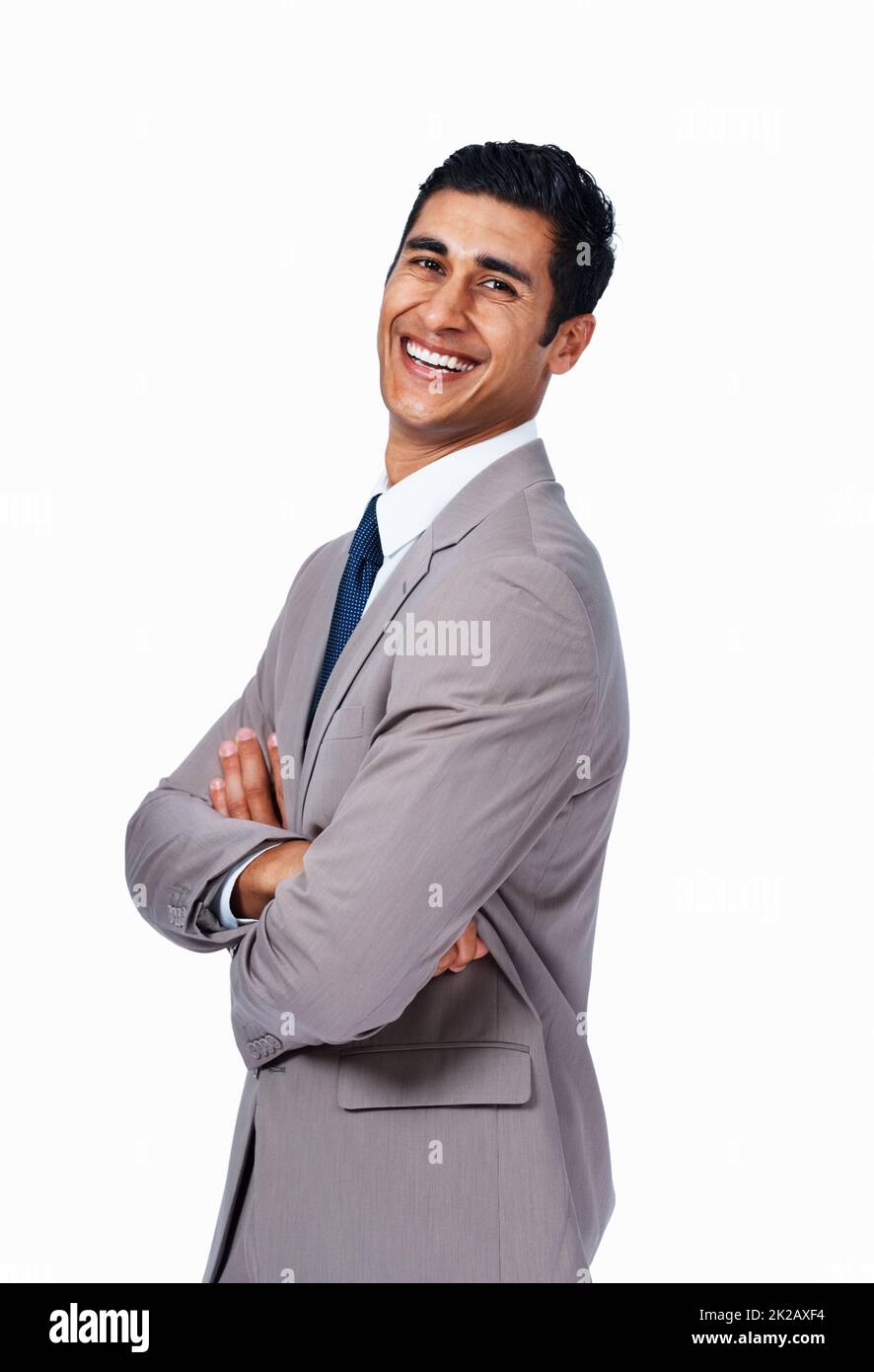 Indian man handsome happy hi-res stock photography and images - Alamy