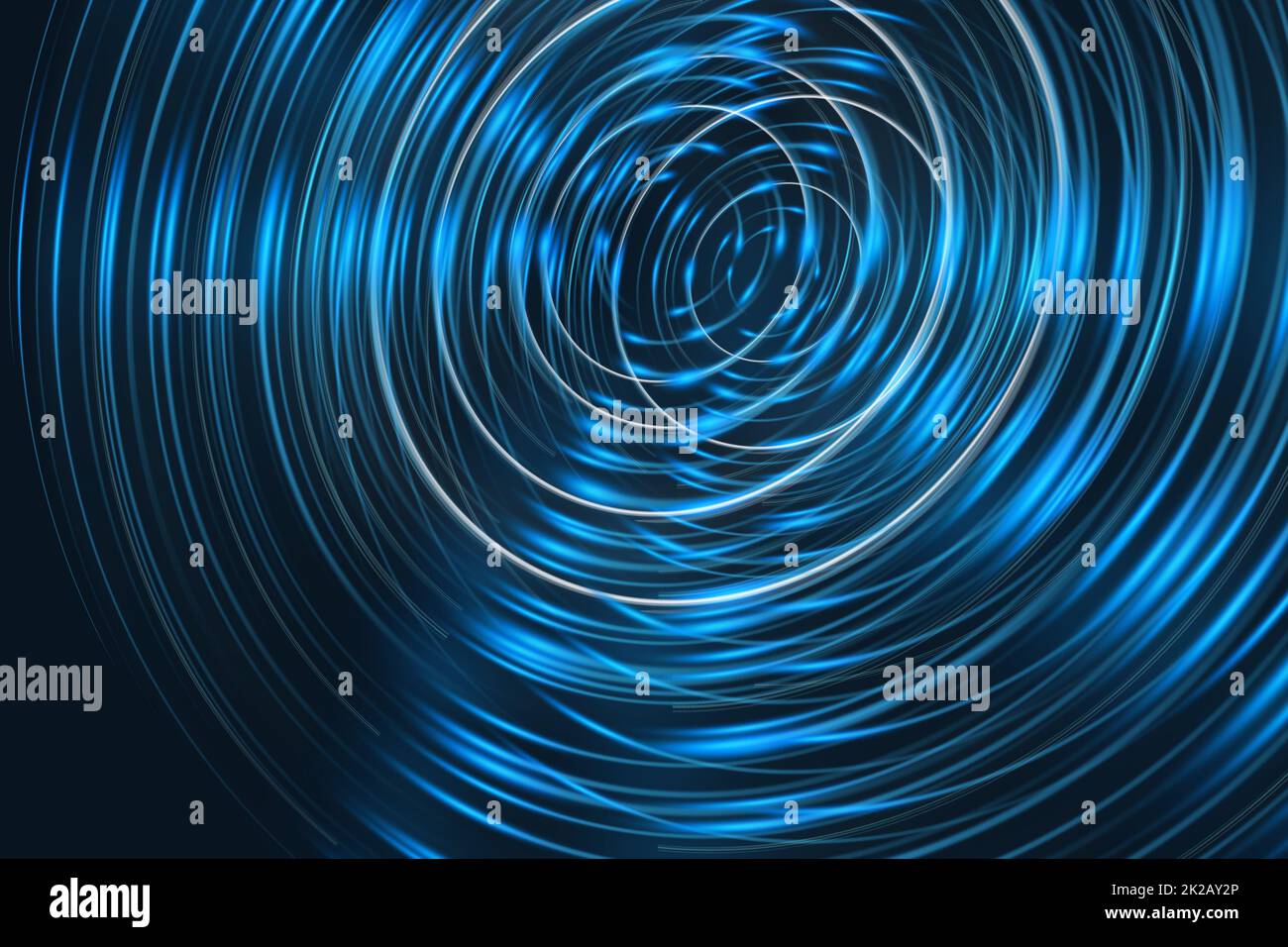 High speed movement and motion effect over dark blue background concept ...