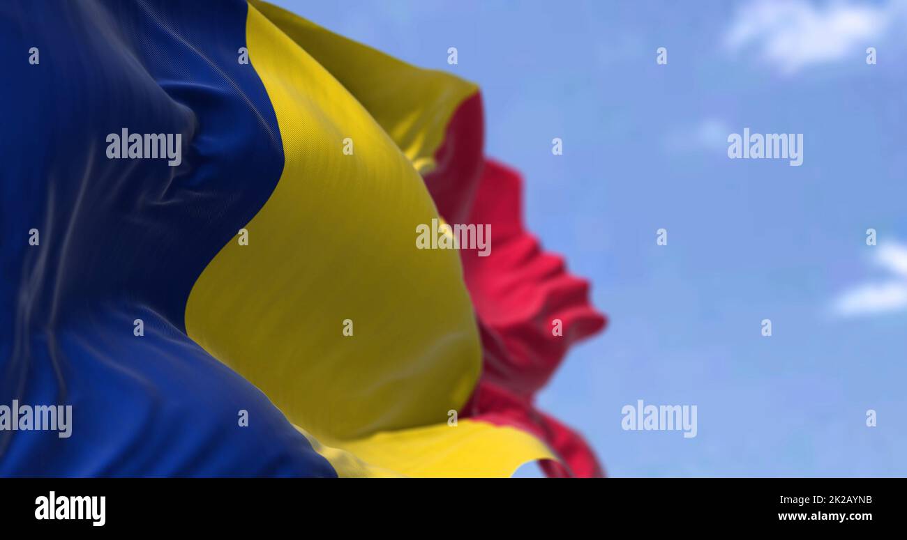 Flag chad africa hi-res stock photography and images - Alamy