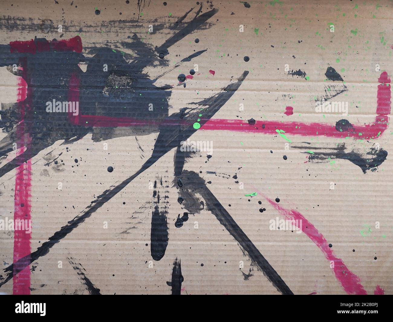 paint stained cardboard Stock Photo - Alamy