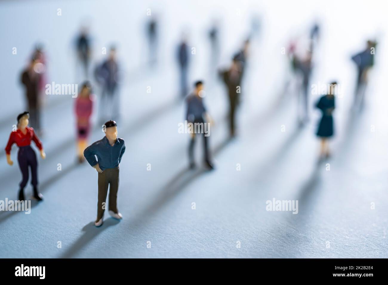 Miniature models people Stock Photo - Alamy
