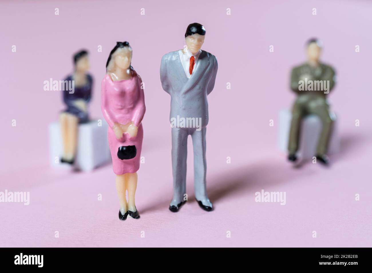 Miniature models people Stock Photo - Alamy