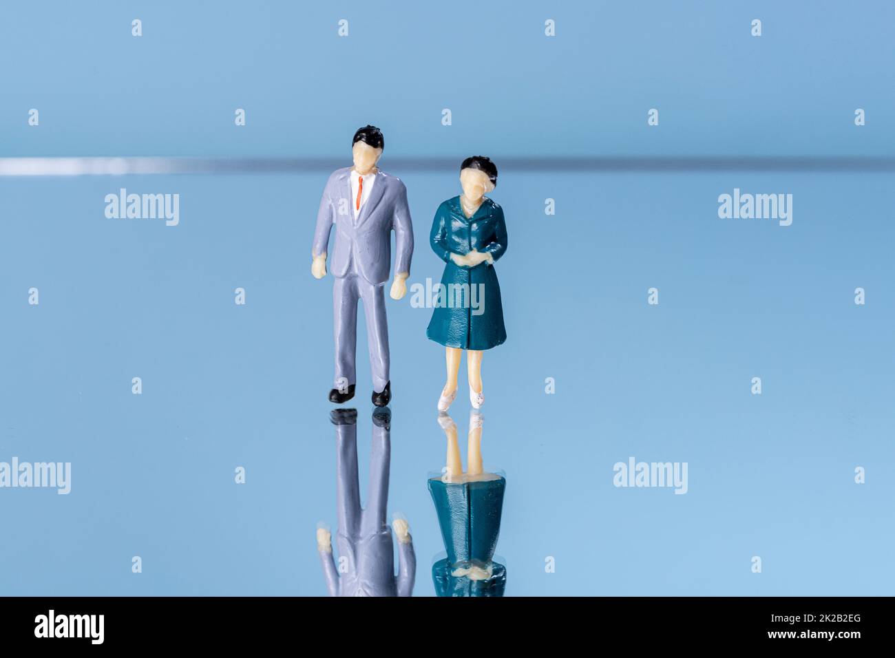Miniature models people Stock Photo - Alamy