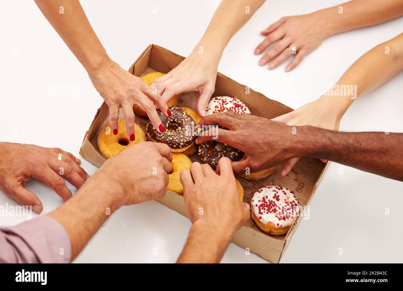 Business man grab for food hi-res stock photography and images - Alamy